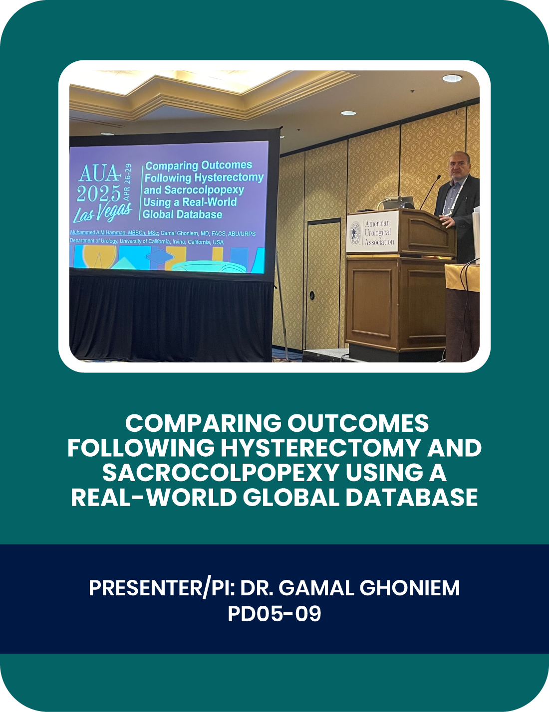 AUA 2025 - Education for the Future of Urology | UCI Urology TEACH